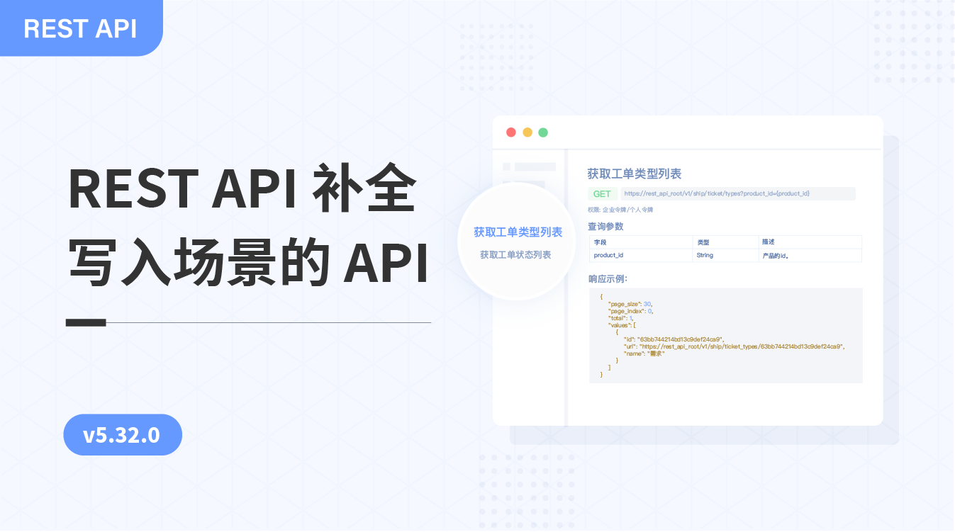 v5.32.0：REST API 更新凭据权限点，补全特定场景的 API